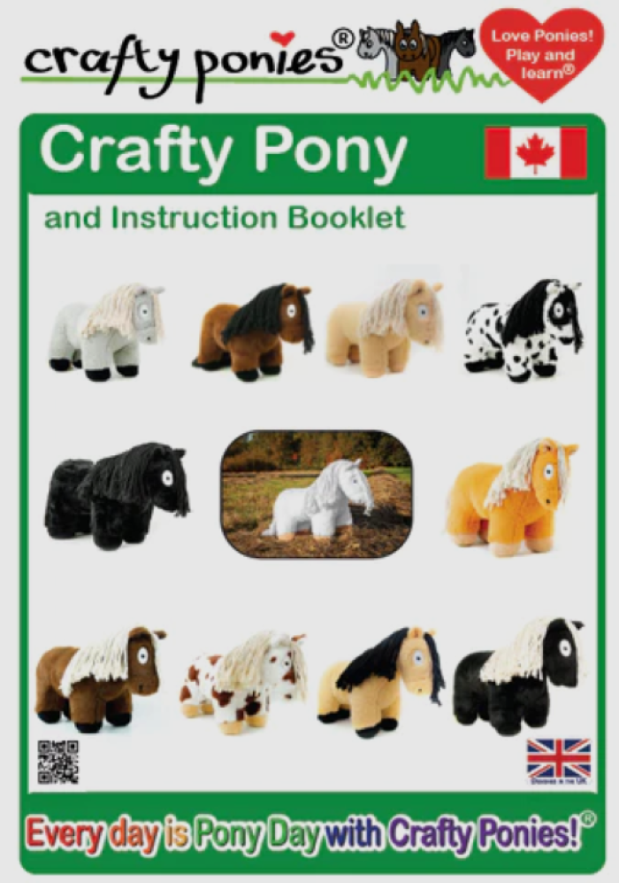 Foal - All White – Crafty Ponies Canada
