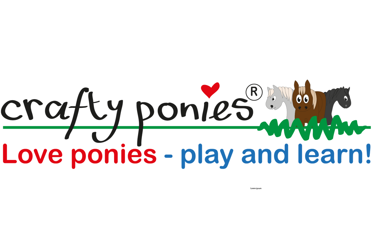 Educational plush toy ponies and realistic accessories. – Crafty Ponies ...