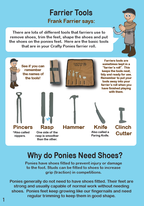 Farrier set – Crafty Ponies Canada